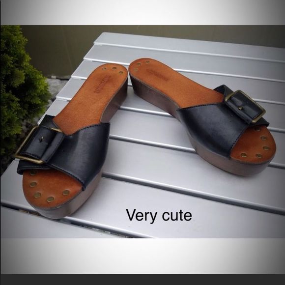 Cooperative | Shoes | Cooperative Leather Man Made Sandals | Poshmark